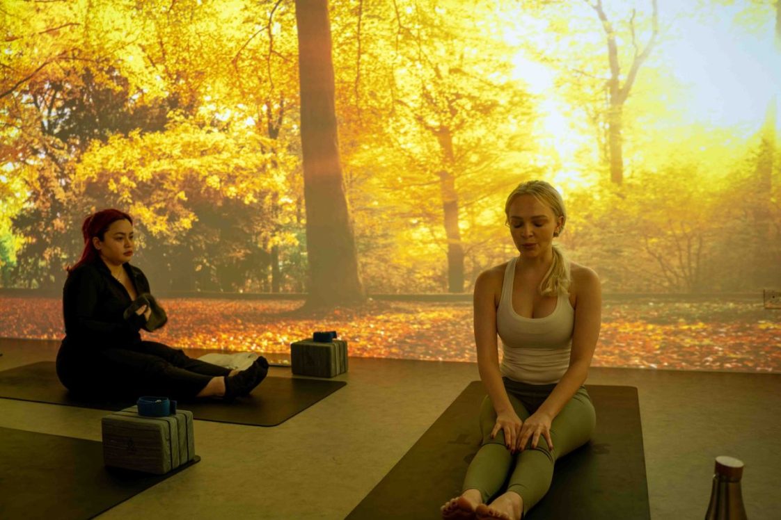 SPIRIT STRETCH: FIRST-EVER IMMERSIVE YOGA STUDIO LETS YOU WORK OUT ...