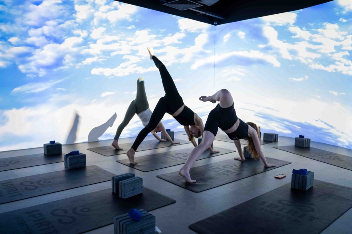 SPIRIT STRETCH: FIRST-EVER IMMERSIVE YOGA STUDIO LETS YOU WORK OUT ...