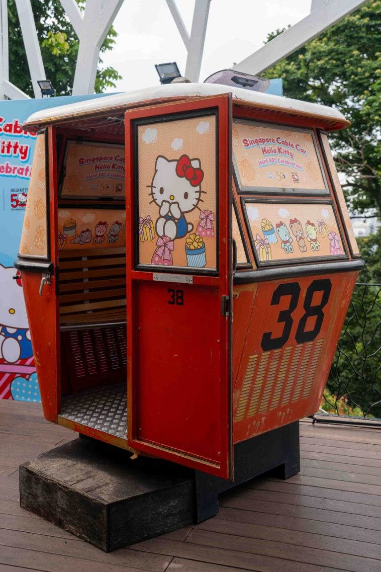 HELLO KITTY CABLE CAR CABIN RIDES IN SINGAPORE, EXCLUSIVE HELLO KITTY ...