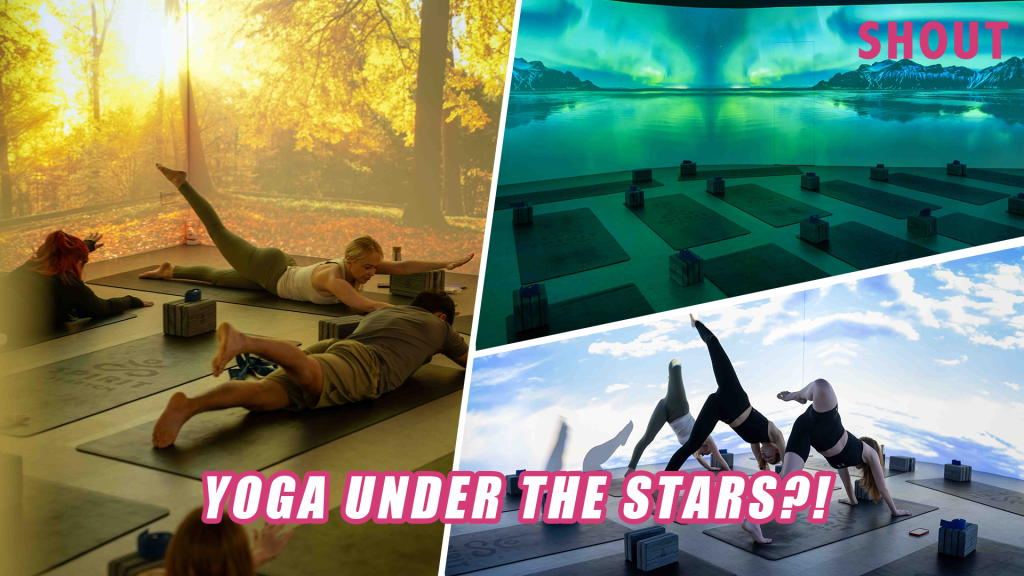 SPIRIT STRETCH: FIRST-EVER IMMERSIVE YOGA STUDIO LETS YOU WORK OUT ...