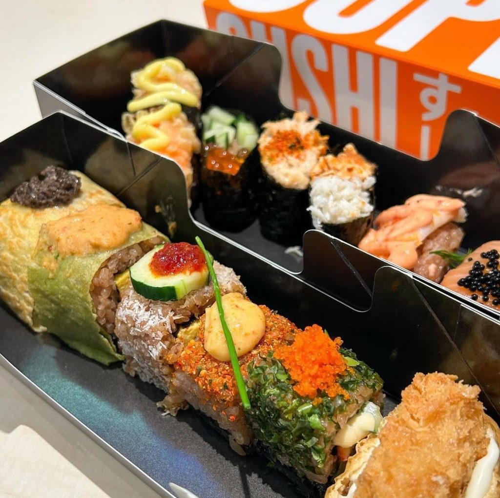 HALAL MIX & MATCH SUSHI KIOSK IN TAMPINES MALL HAS UNIQUE SUSHI ...