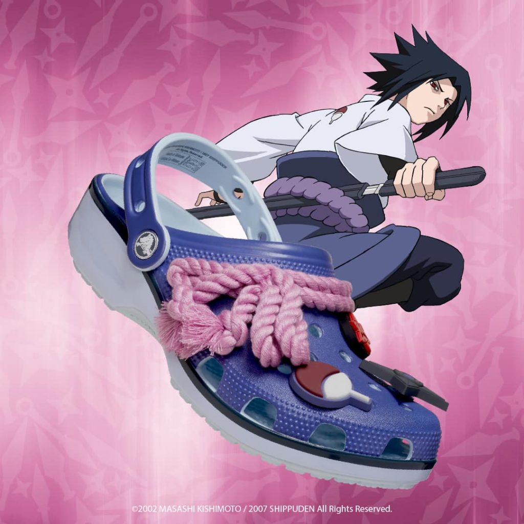 NEW NARUTO X CROCS CLOG COLLECTION WITH SHURIKEN & SHARINGAN CHARMS ...