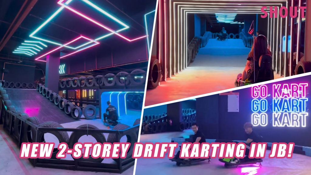 NEW 2-STOREY INDOOR 360-DEGREE DRIFT KARTING IN JOHOR BAHRU FROM ~$8 SGD OPENS TILL 12AM DAILY ...