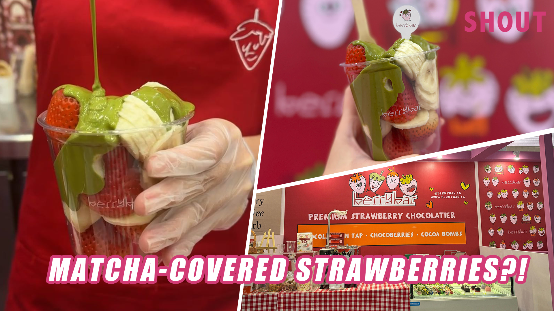 NEW MATCHA-COVERED STRAWBERRIES AT THIS VIRAL POP-UP IN ORCHARD TILL ...