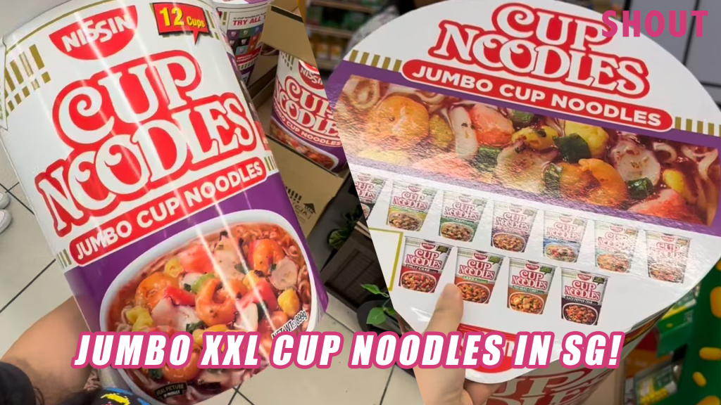 VIRAL NISSIN XXL “JUMBO CUP NOODLES” NOW IN SINGAPORE FOR $20 AT ...