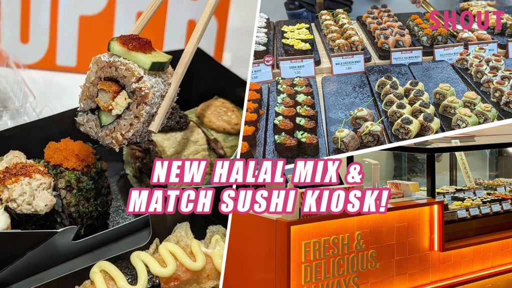 HALAL MIX & MATCH SUSHI KIOSK IN TAMPINES MALL HAS UNIQUE SUSHI ...