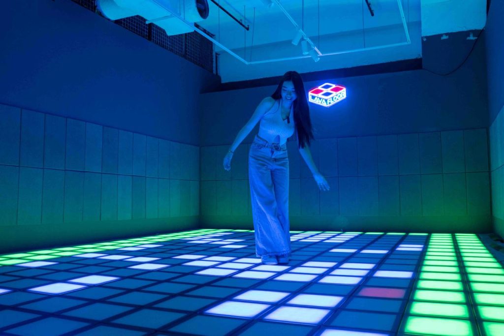 NEW MULTI-CONCEPT GAME LOUNGE IN SINGAPORE HAS THE VIRAL “FLOOR IS LAVA ...