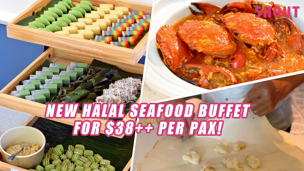 NEW HALAL WEEKEND SEAFOOD BUFFET WITH LIVE ROTI PRATA STATION, DIY MUAH ...
