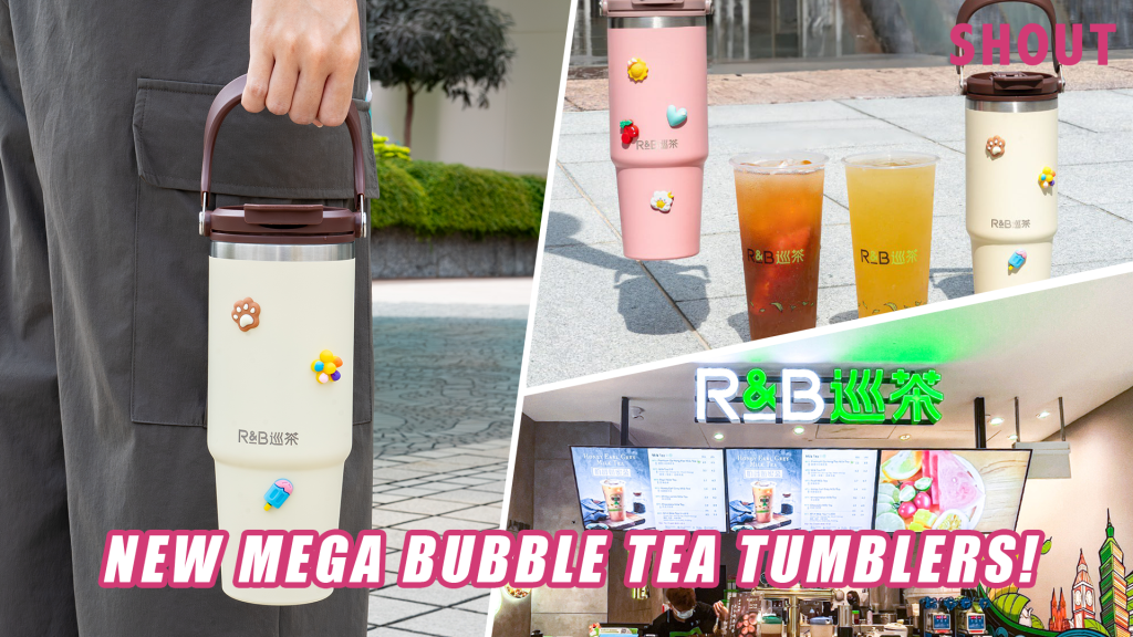NEW MEGA REUSABLE BUBBLE TEA TUMBLERS WITH CUSTOM CHARMS AT ALL R&B TEA ...
