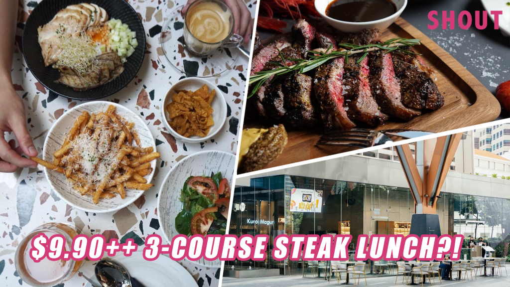 3-COURSE RIBEYE STEAK LUNCH SET AT THIS CAFÉ IN THE CBD FOR JUST $9.90 ...
