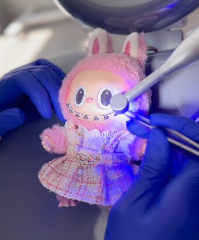 THIS DENTAL CLINIC IN SINGAPORE INSTALLS ACTUAL BRACES FOR YOUR LABUBU ...