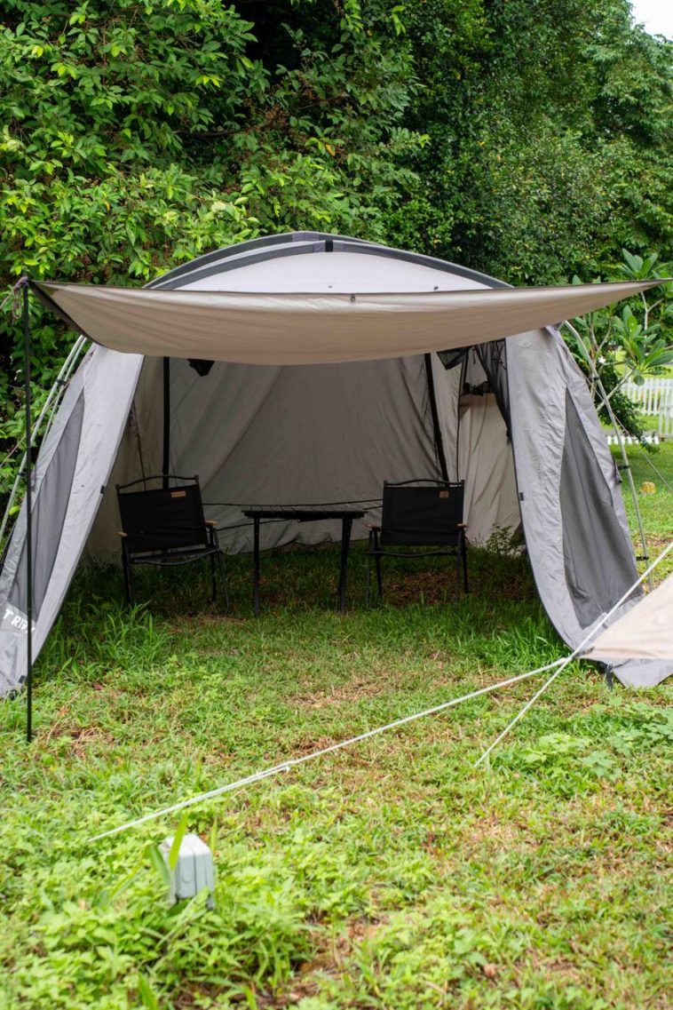 NOMADS: DINE IN ACTUAL TENTS AT THIS COSY 2-STOREY CAMPING CAFÉ HIDDEN ...