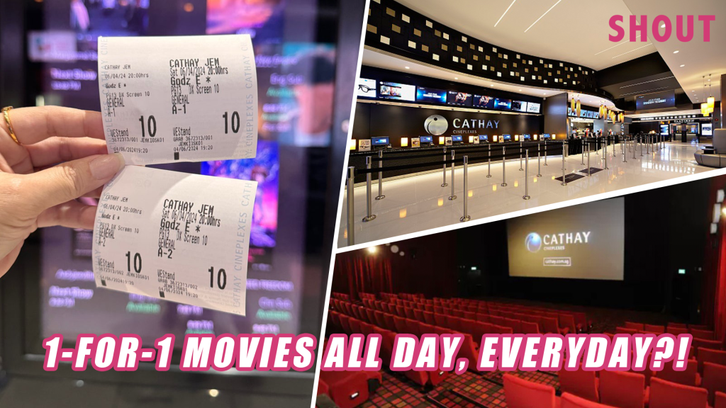 1-FOR-1 MOVIE TICKETS AT CATHAY CINEPLEXES ALL DAY, EVERYDAY FROM $5.50 ...