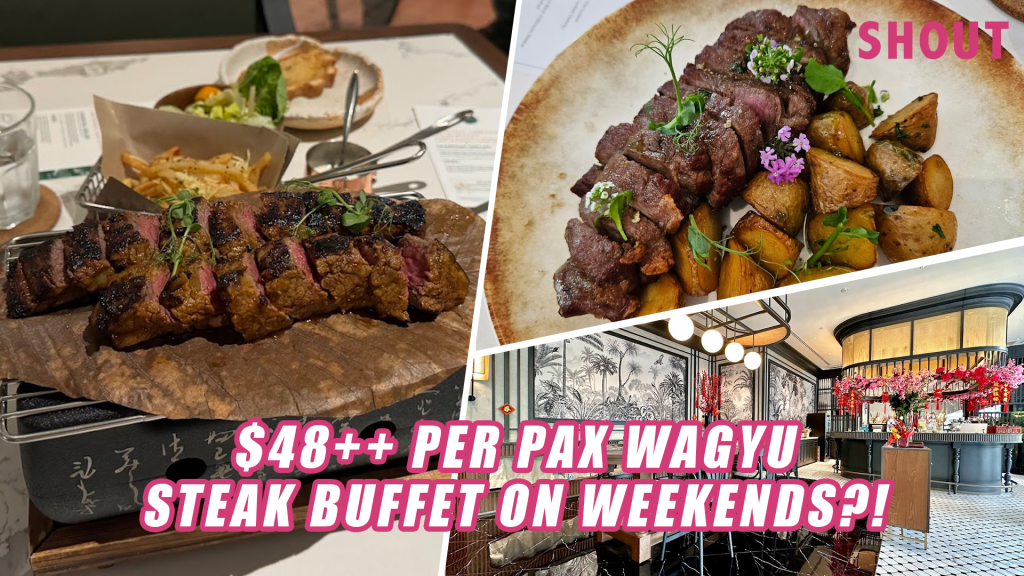UNLIMITED WAGYU STEAK BUFFET WITH FREE FLOW TRUFFLE FRIES, GARLIC BREAD ...