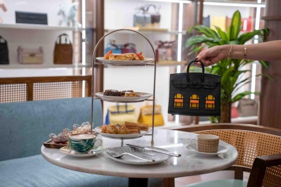 HIGH TEA WITH HERMÈS BIRKIN BAGS AT THIS HERMÈS-THEMED CAFÉ & STORE ...