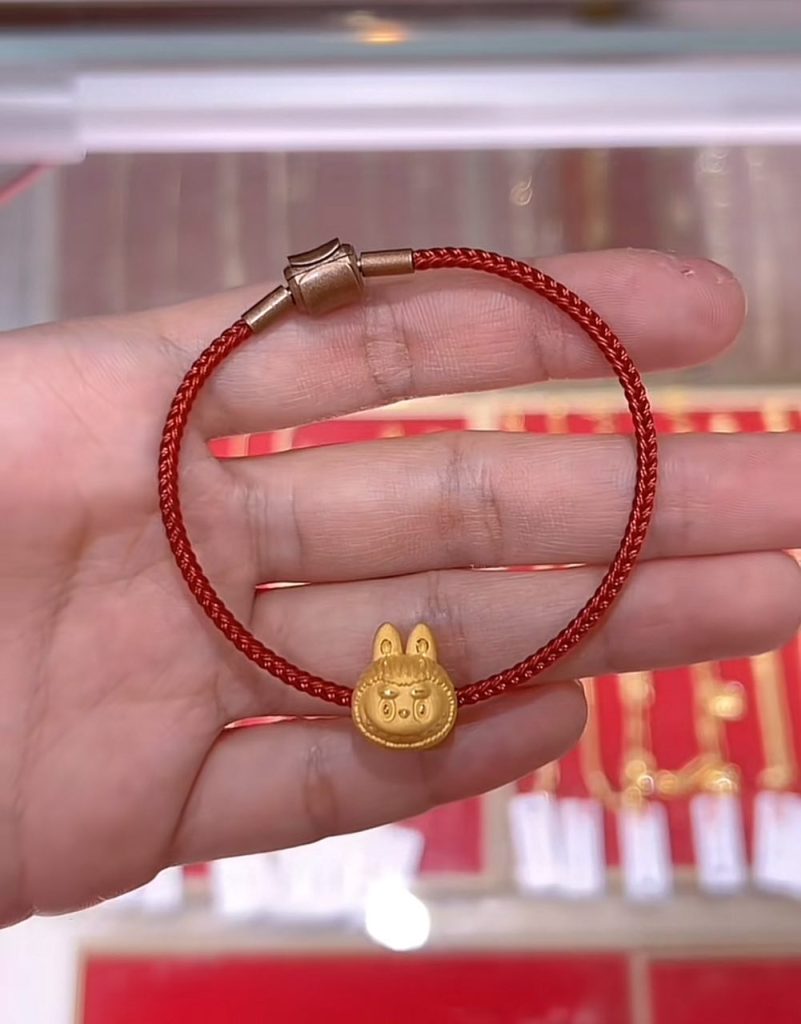 CUSTOM 24K GOLD LABUBU CHARMS & PENDANTS AT THIS JEWELLERY STORE IN ...