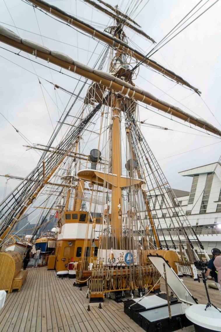 [FIRST LOOK] ICONIC ITALIAN SAILING SHIP AMERIGO VESPUCCI DOCKS IN ...