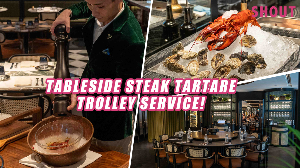 CYGNET: NEW CHIC STEAKHOUSE IN THE CBD HAS STEAK TARTARE TROLLEY SERVED ...