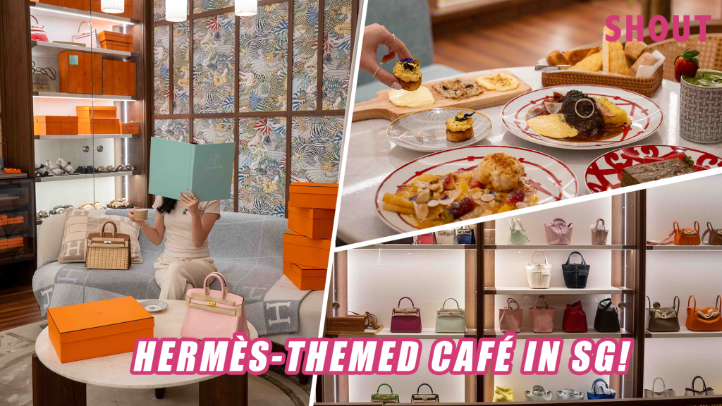 HIGH TEA WITH HERMÈS BIRKIN BAGS AT THIS HERMÈS-THEMED CAFÉ & STORE ...