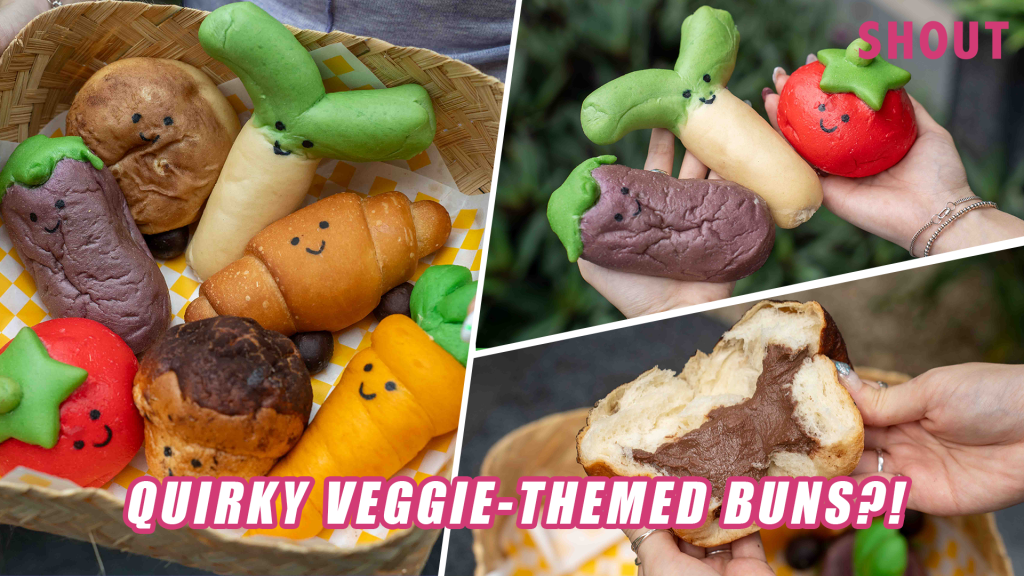 NEW VEGETABLE-THEMED BUNS SHAPED LIKE TOMATO, CARROT, EGGPLANT ...