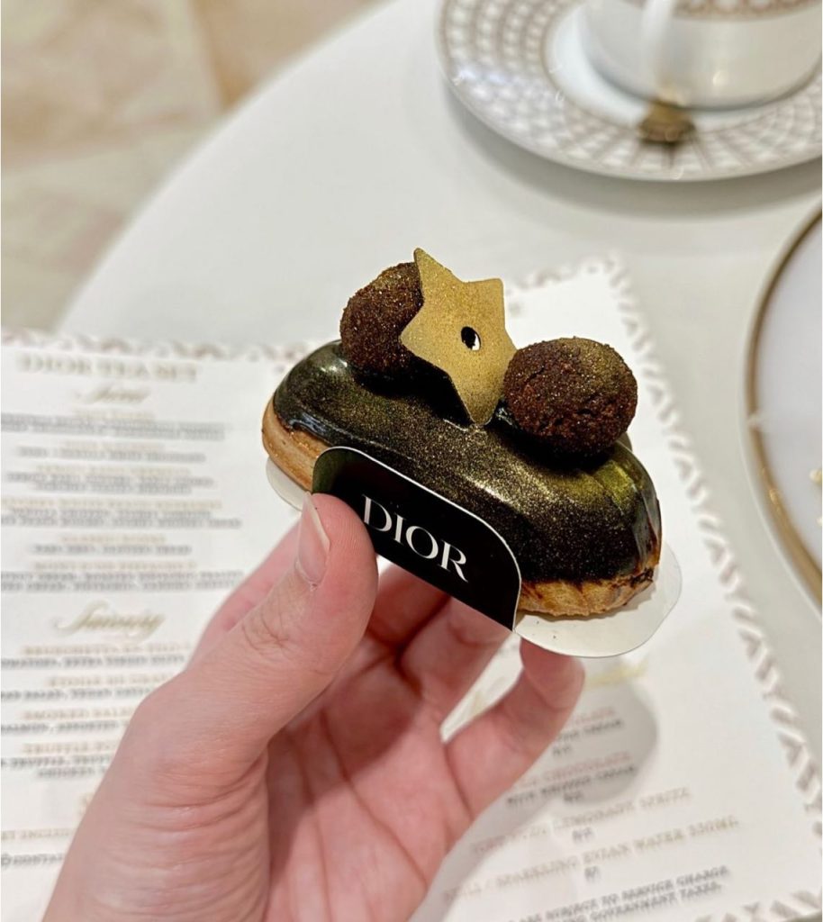 DIOR CAFÉ POP-UP AT ION ORCHARD WITH DIOR-INSPIRED HIGH TEA , ÉCLAIRS ...