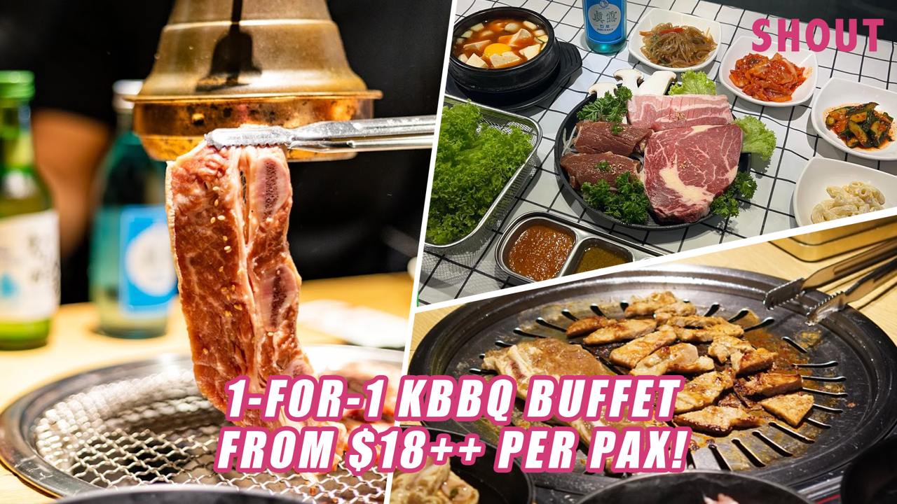 1-FOR-1 KBBQ BUFFET WITH FREE FLOW GALBI, PORK BELLY, BEEF BRISKET & MORE FROM $18 PER PERSON ...
