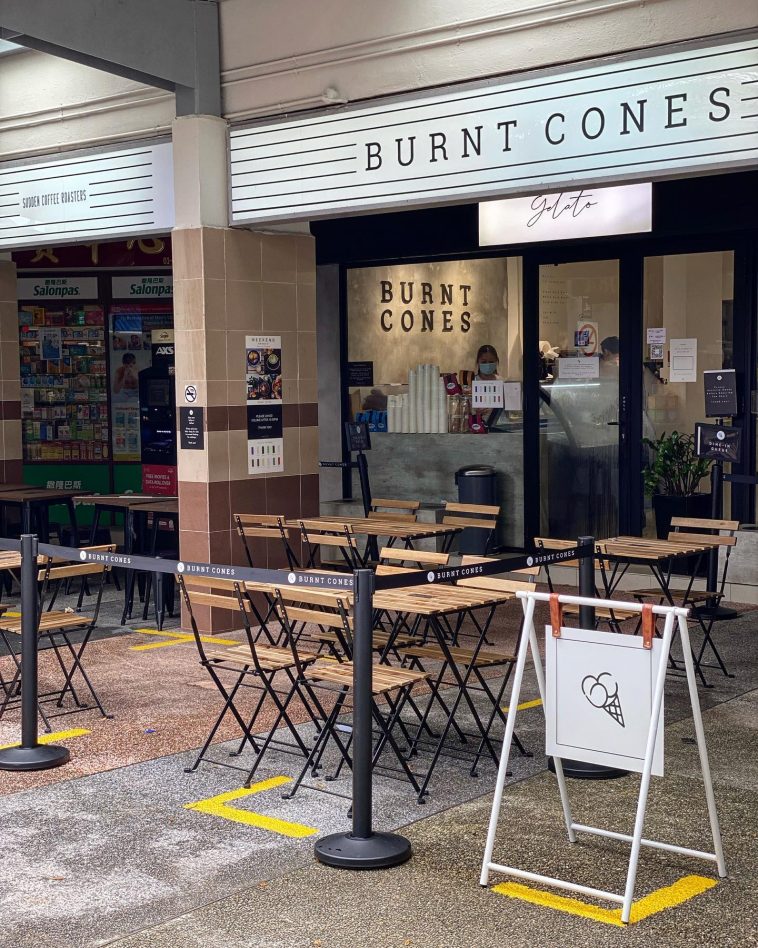 NEW FIRST-EVER DUBAI CHOCOLATE KUNAFA GELATO IN SINGAPORE AT ALL BURNT ...