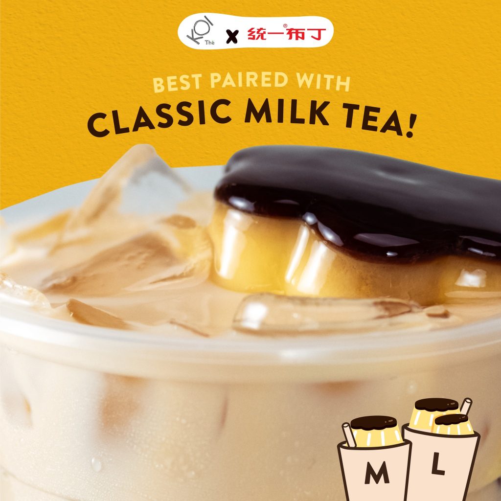 POPULAR PUDDING MILK TEA IS BACK AT ALL KOI OUTLETS IN SINGAPORE! - Shout