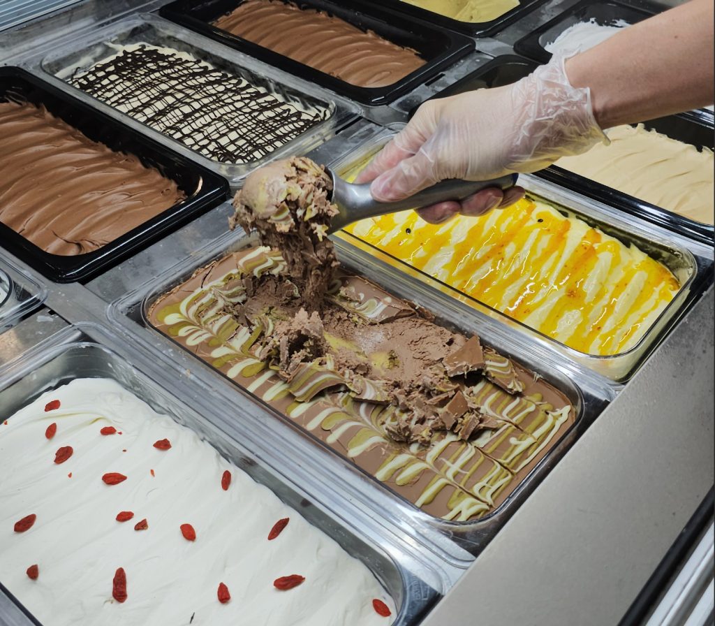 NEW FIRST-EVER DUBAI CHOCOLATE KUNAFA GELATO IN SINGAPORE AT ALL BURNT ...