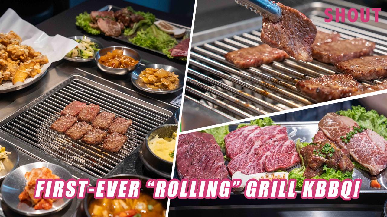 NEW “FUTURISTIC” KBBQ RESTAURANT GRILLS MEAT USING AUTOMATIC ROLLING ...