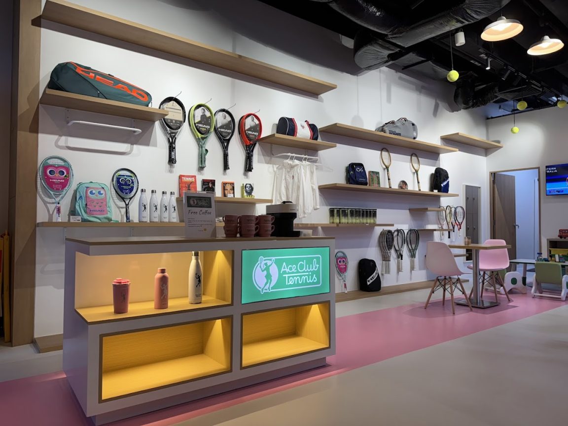 ACE CLUB TENNIS: FIRST-EVER AIR-CONDITIONED INDOOR TENNIS COURT & CAFÉ ...