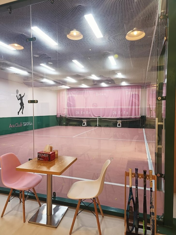 ACE CLUB TENNIS: FIRST-EVER AIR-CONDITIONED INDOOR TENNIS COURT & CAFÉ ...