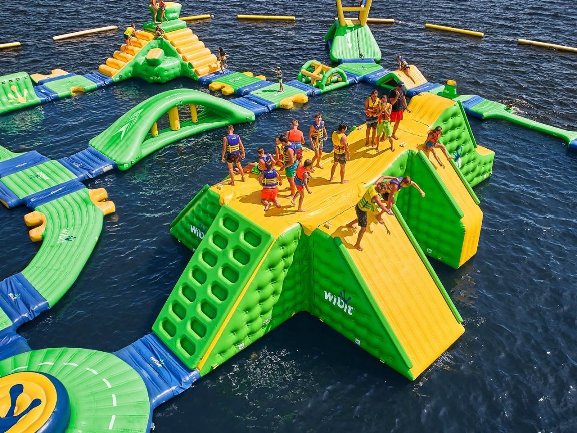 HYDRODASH: FIRST-EVER FLOATING INFLATABLE WATER PARK RE-OPENS AT ...