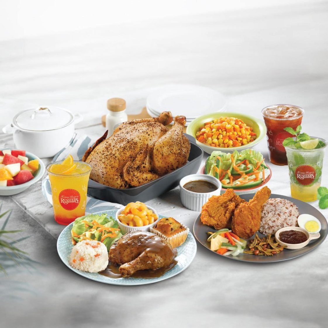 $9 SGD UNLIMITED ROAST CHICKEN BUFFET AT ALL KENNY ROGERS OUTLETS IN ...