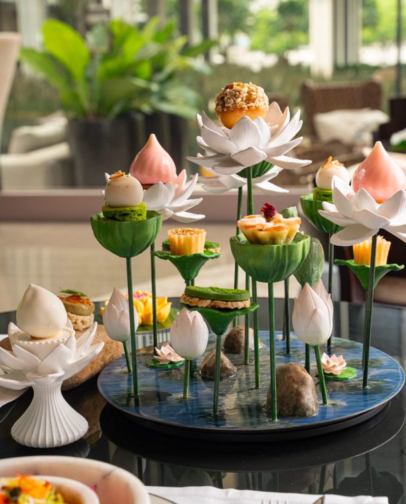 THE WHITE LOTUS-THEMED HIGH TEA AT FOUR SEASONS HOTEL SINGAPORE HAS ...