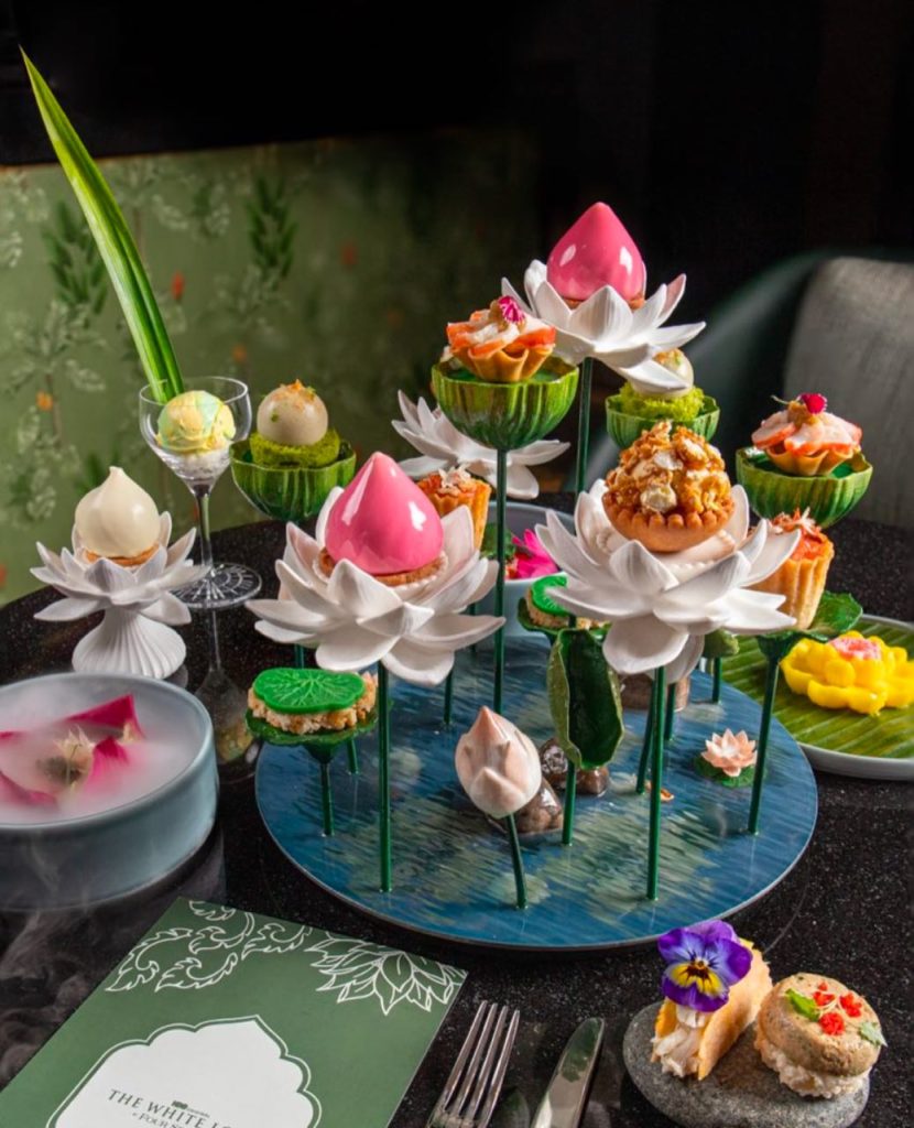 THE WHITE LOTUS-THEMED HIGH TEA AT FOUR SEASONS HOTEL SINGAPORE HAS ...