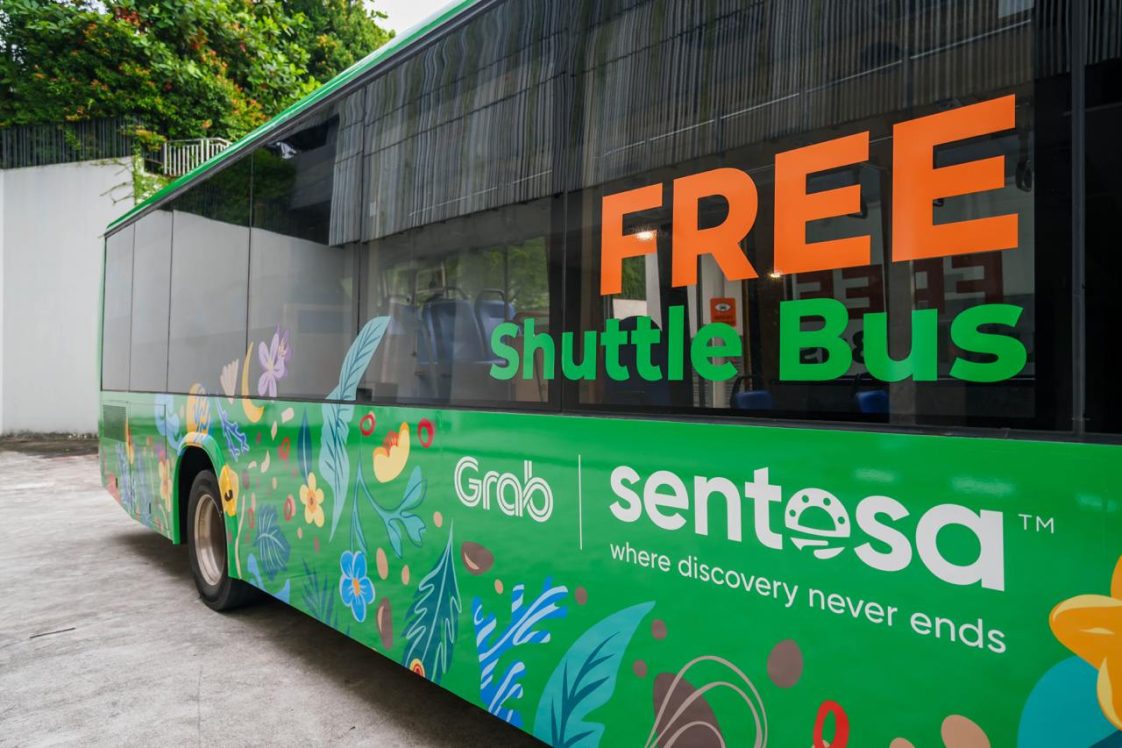 GRAB LAUNCHES NEW FREE SHUTTLE BUS SERVICES BETWEEN SENTOSA ...