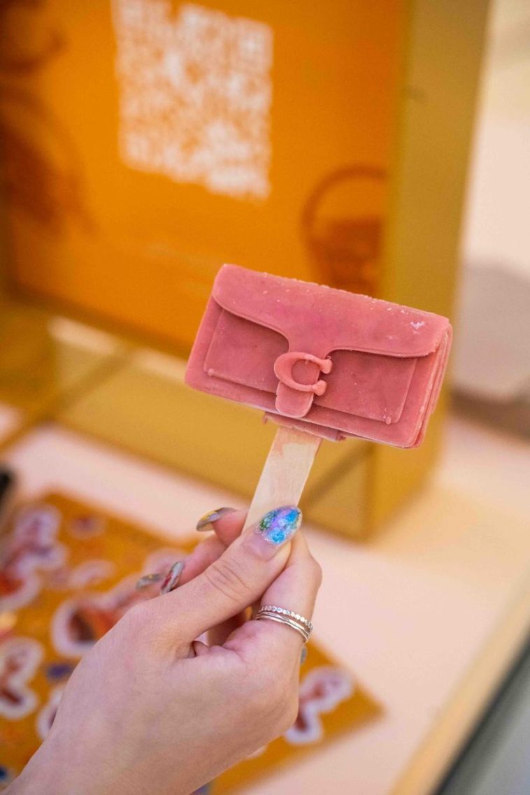 FREE COACH POPSICLES, STICKERS & CUSTOM BAG PAINTING AT THE COACH TABBY SHOP POP-UP AT ION ...