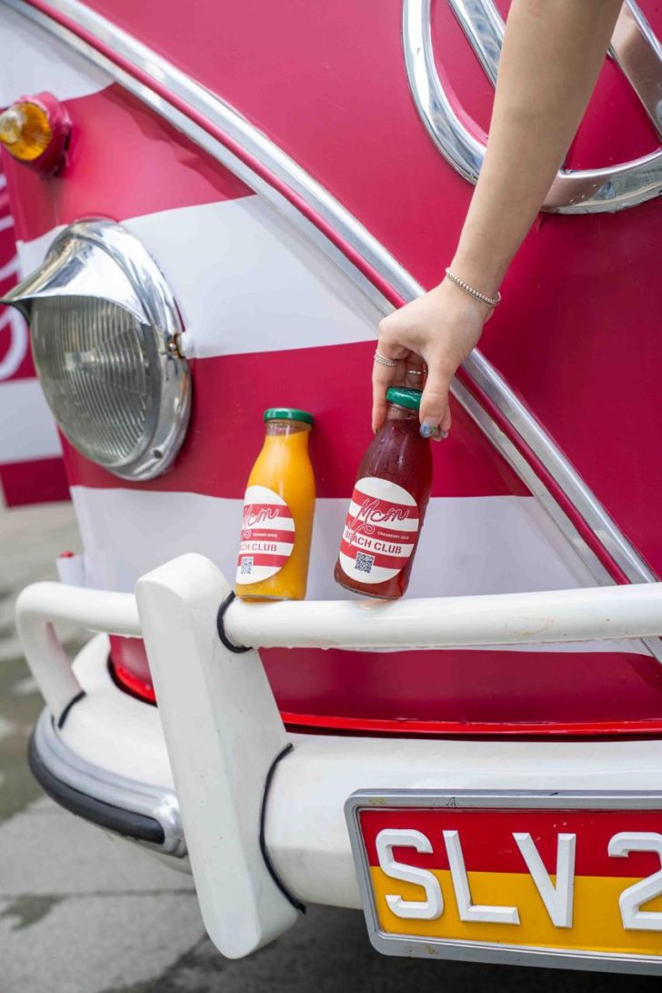 MCM JUICE VAN WITH FREE COLD-PRESSED JUICES & BEACH-THEMED TOTE BAGS ...