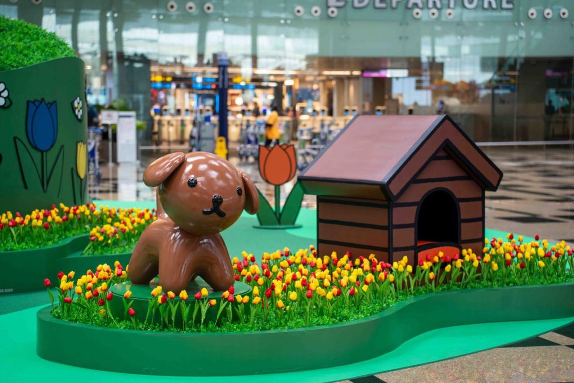 MIFFY’S GARDEN POP-UP AT CHANGI AIRPORT WITH GIANT “HOT AIR BALLOON ...