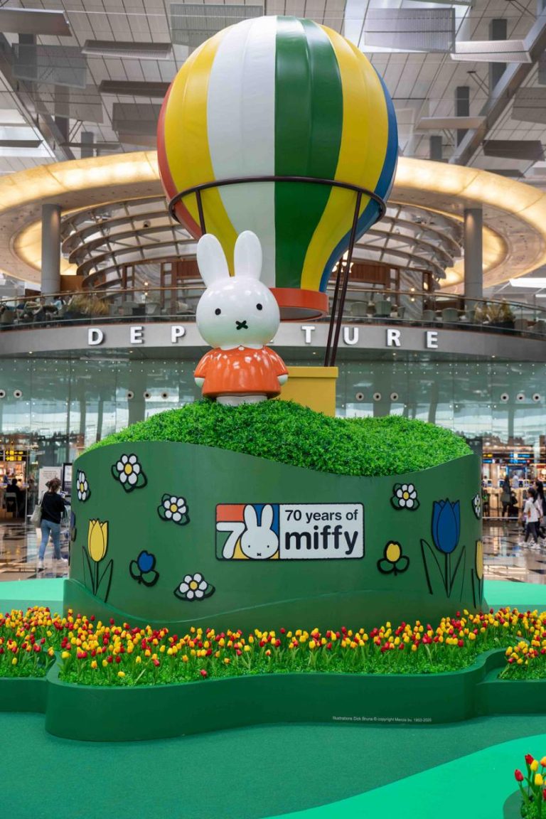 MIFFY’S GARDEN POP-UP AT CHANGI AIRPORT WITH GIANT “HOT AIR BALLOON ...