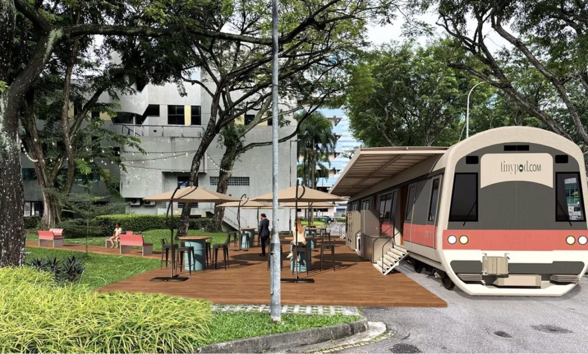 FIRST-EVER MRT TRAIN-THEMED HOTEL IN SINGAPORE WITH ACTUAL TRAIN ...