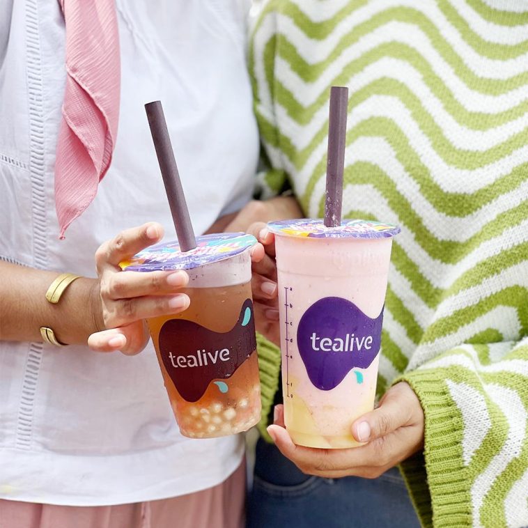 POPULAR BUBBLE TEA CHAIN TEALIVE FROM MALAYSIA OPENS FIRST-EVER OUTLET ...