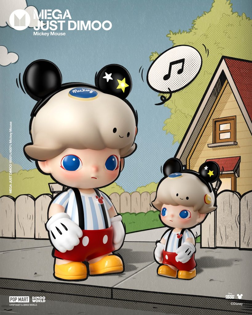 POP MART’S MASSIVE 7-METRE TALL DIMOO INFLATABLE AT NEW DIMOO X MICKEY ...