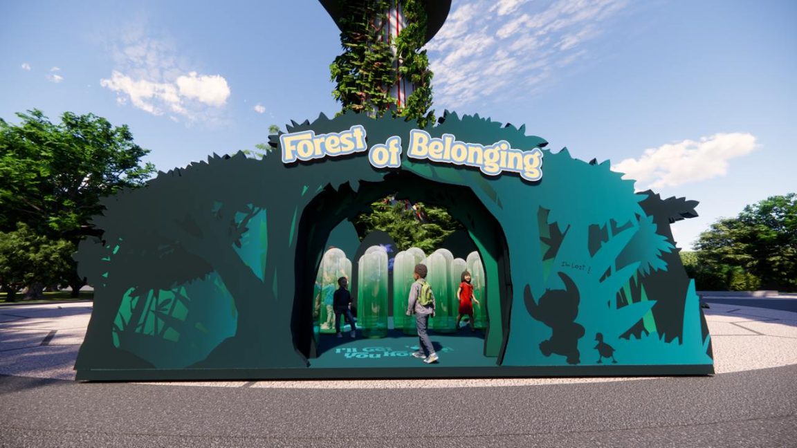 DISNEY LILO & STITCH-THEMED FESTIVAL AT GARDENS BY THE BAY: 7-METRE ...