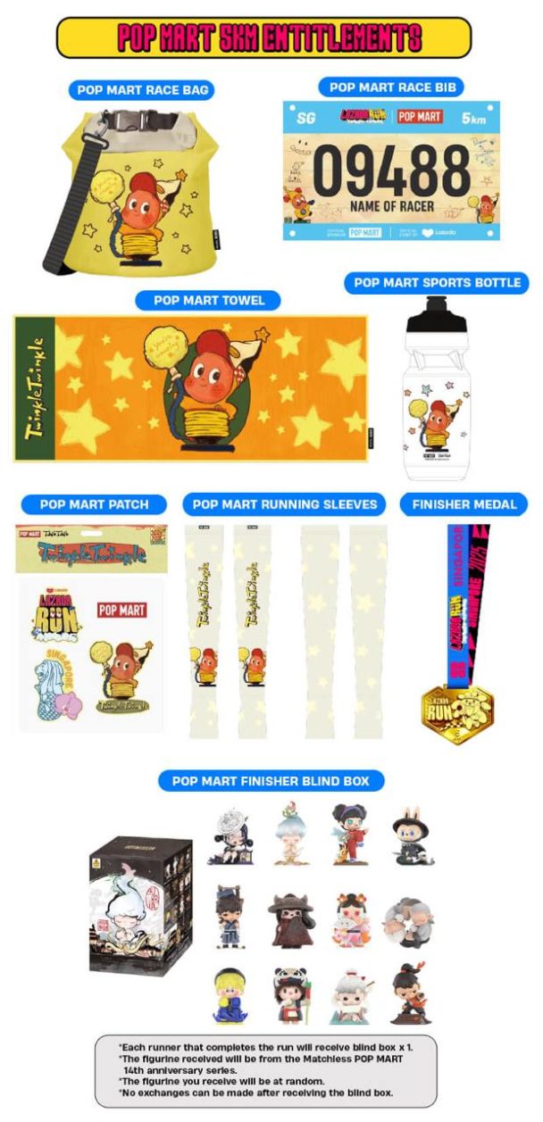 THERE’S A NEW POPMART-THEMED 5KM RUN IN SINGAPORE THIS JULY 2025 WITH ...