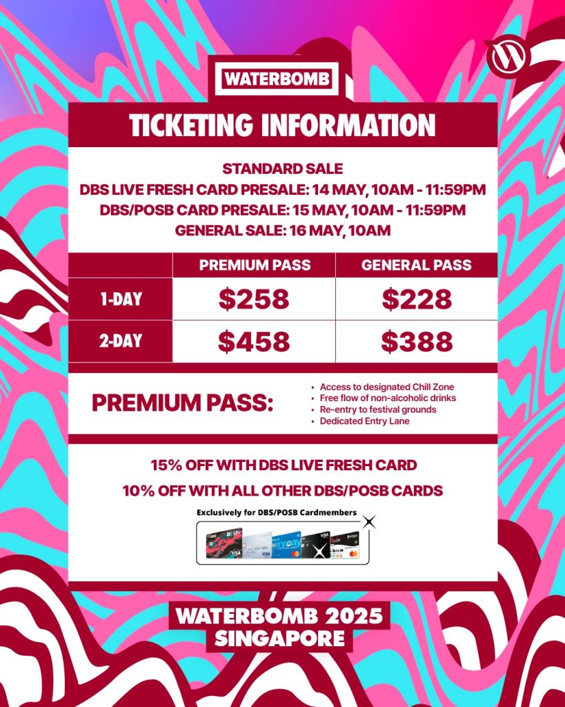 WATERBOMB SINGAPORE 2025 LINE-UP CONFIRMED: EXID, JAY B, BEBE & MORE SET TO PERFORM! - Shout