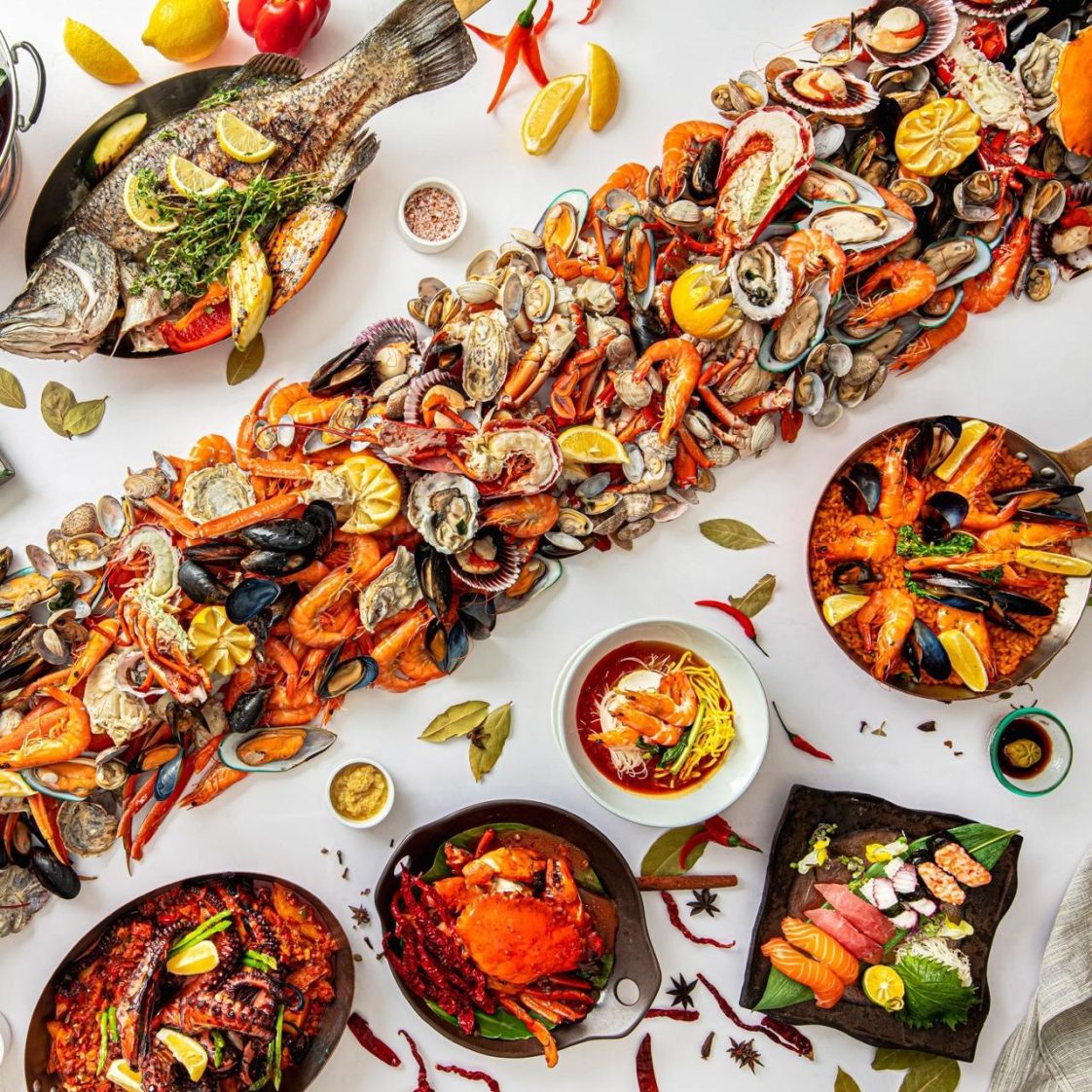 1-FOR-1 SEAFOOD BUFFETS AT SHANGRI-LA HOTEL FROM $34++ PER PERSON TILL ...