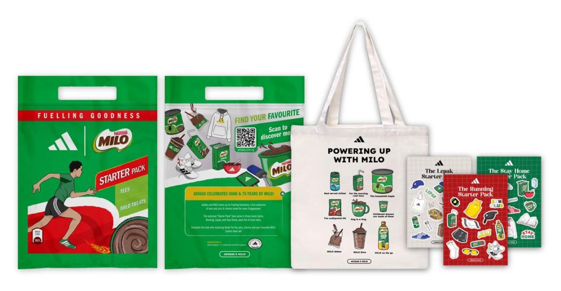 MILO X ADIDAS COLLECTION OF T-SHIRTS & PINS AVAILABLE TO PURCHASE ...