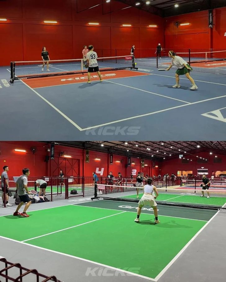 NEW MASSIVE INDOOR PICKLEBALL COURT IN JOHOR BAHRU OPENS TILL 1AM WITH ...
